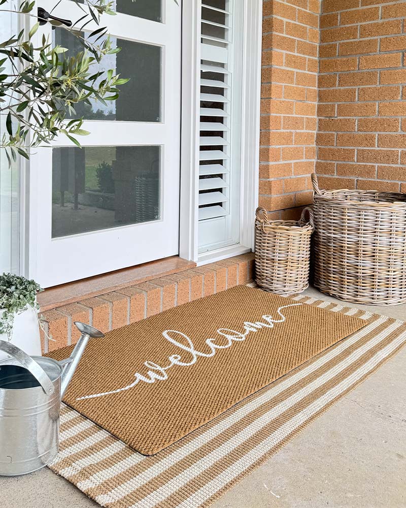 Elements Underlay - Stripe Natural & Sand | Door Mates